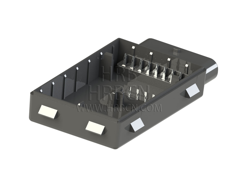 Fisheye PIN terminal vehicle sensor UWB digital key millimeter wave radar