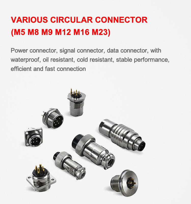 Circular Connector, Industrial Circular Connectors - HRB Connector